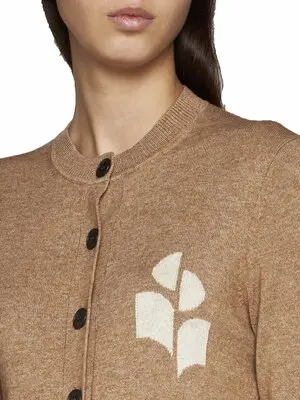 Isabel Marant Étoile Newton" Button-up Cardigan - Brown