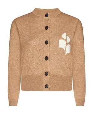 Isabel Marant Étoile Newton" Button-up Cardigan - Brown