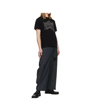 Sacai Short-sleeved Crewneck T-shirt