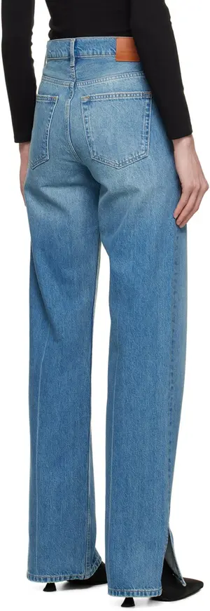 ANINE BING Gavin Mid-rise Boyfriend Jeans