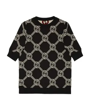 Gucci Reversible Interlocking G Jumper - Nude