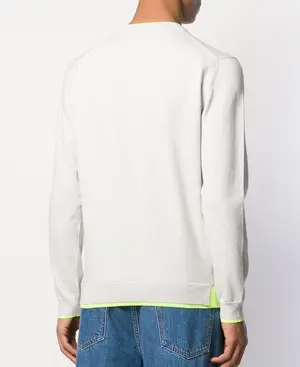 Kenzo Round Neck Logo Pullover - White