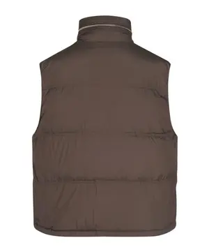 Ami Monogram Patch Puffer Gilet