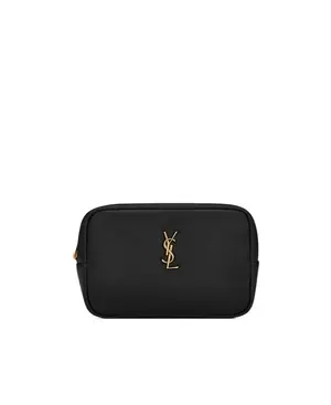 Saint Laurent Cassandre Logo Plaque Clutch Bag