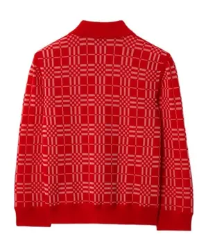 Burberry Vintage Check Collar Cardigan