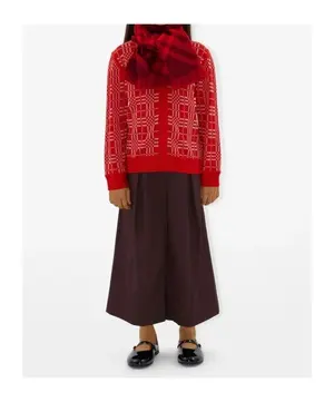 Burberry Vintage Check Collar Cardigan
