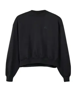 Y3 Brushed Terry Boxy Crewneck Sweatshirt