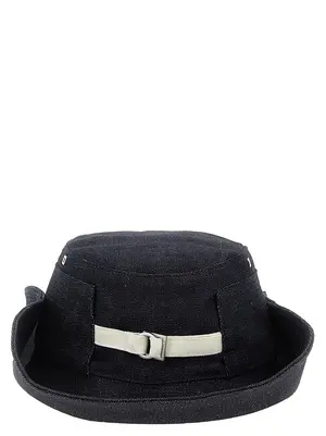Jacquemus Le Chapeau De Dénimes' Bucket Hat - Black
