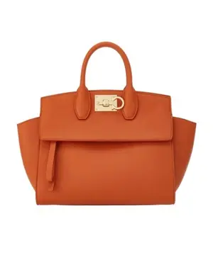 FERRAGAMO Studio Soft Logo Shoulder Bag