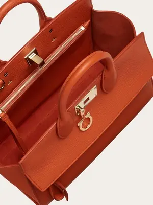 FERRAGAMO Studio Soft Logo Shoulder Bag