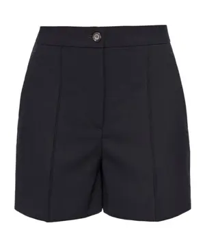 Pinko Pleated Twill Shorts