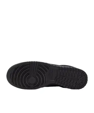 Nike Dunk Low Retro Lace-up Fastening Sneakers - Black