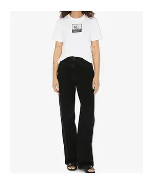 Burberry Logo Embroidered Crewneck T-shirt