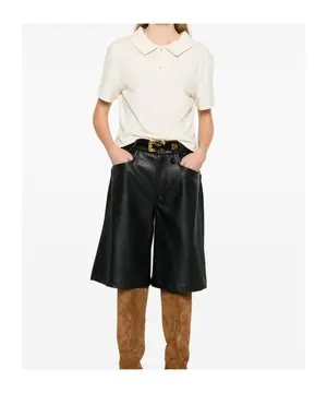 Khaite Jasna Short-sleeved Polo Shirt