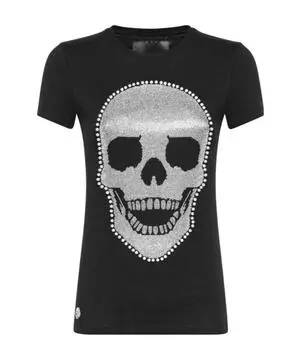 Philipp Plein Skull Embellished T-shirt