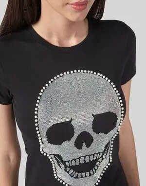 Philipp Plein Skull Embellished T-shirt