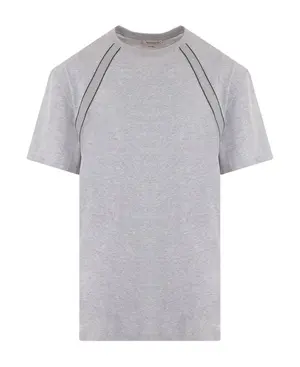 Alexander McQueen Logo Tape Crewneck T-shirt