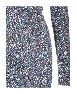 Isabel Marant Étoile Long-sleeved Printed Crewneck Dress