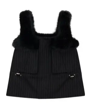 Sacai Striped Outerwear For Women