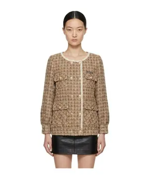 MARISSA CHIARA Plaid Casual Jacket