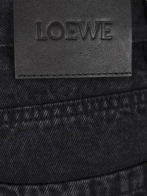 Loewe Anagram Baggy Jeans - Black