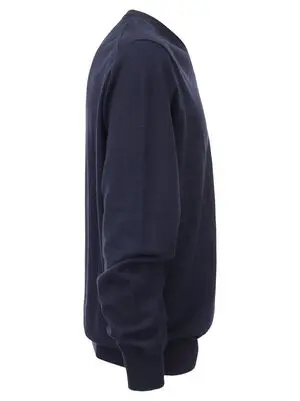 Brunello Cucinelli Cashmere V-neck Jumper - Black