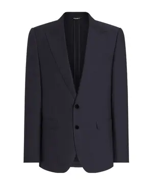Dolce & Gabbana Dolce Gabbana Single-breasted Blazer - Blue