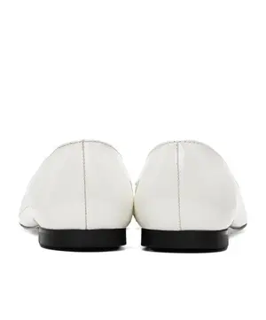 AMI Paris Logo Plaque Ballerina Flats