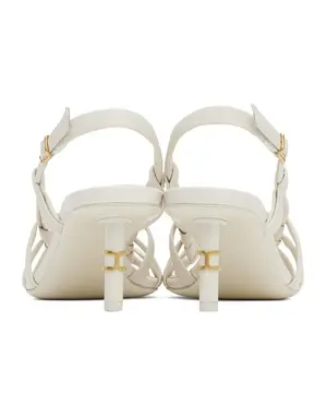Chloé Knitted Open-heeled Sandals