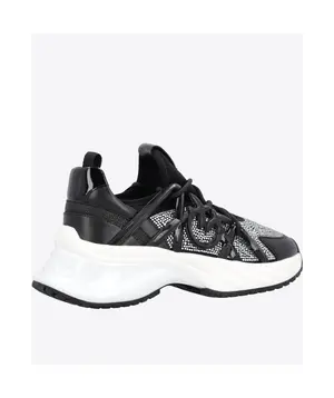 Pinko Embellished Ariel Lace-up Sneakers