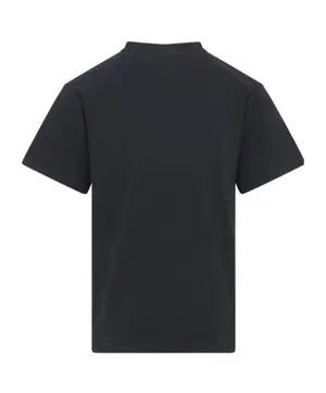 Balenciaga Logo Printed Crewneck T-shirt - No