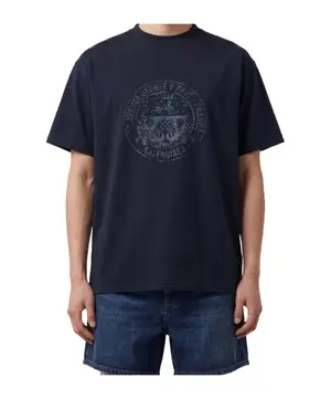 Balenciaga Logo Printed Crewneck T-shirt - No