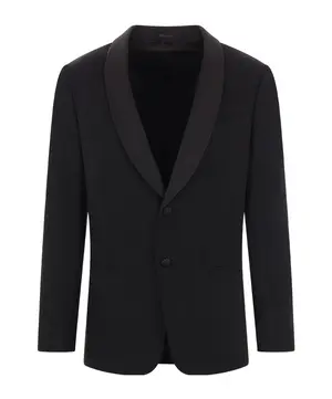 Giorgio Armani Soho Line Single-breasted Suit - Black
