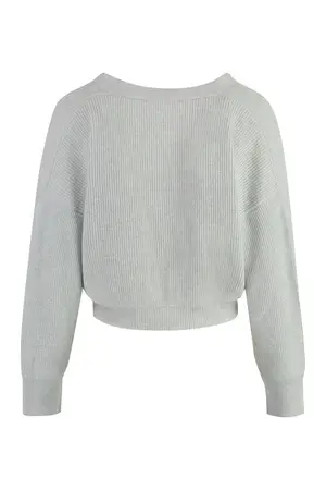 Peserico Wool Blend Knit Cardigan