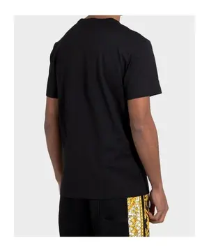 Versace Sunglasses Sequinned Embroidery T-shirt