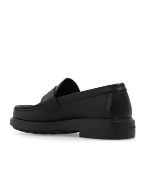 FERRAGAMO Logo Embossed Slip-on Loafers
