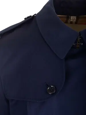 Burberry Double-breasted Belted Trench Coat - Black