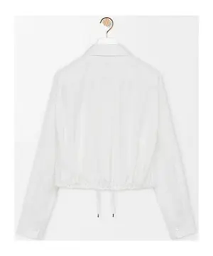 Loewe Long Sleeve Shirt With Drawstring Hem