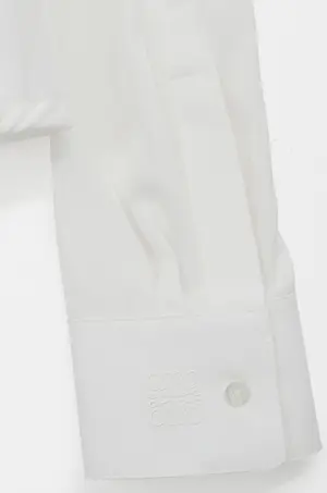 Loewe Long Sleeve Shirt With Drawstring Hem