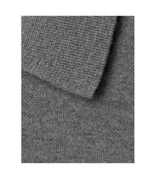 Khaite Guillaume Knitted Polo Top With Zipper Detail