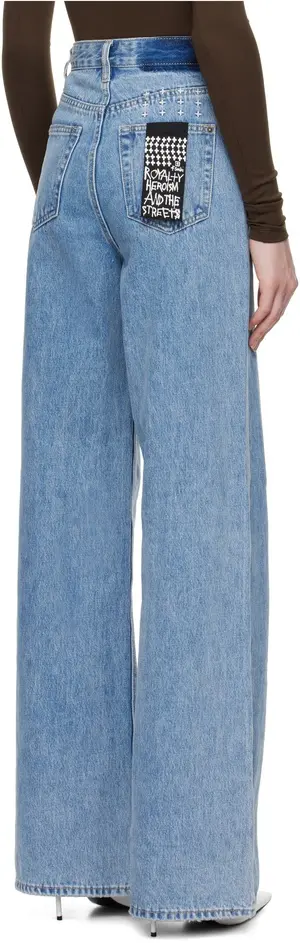Ksubi Jeans With Belt Loops And Multiple Pockets