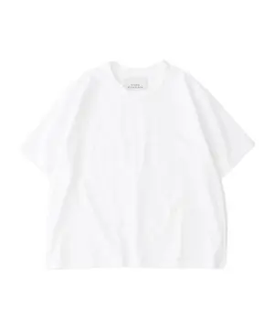 Studio Nicholson Crewneck T-shirt With Drop Shoulder - Optical White