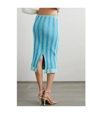 Jacquemus Gradient Stripe Skirt
