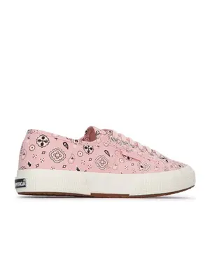 Superga 2750 Printed Lace-up Sneakers - Pink