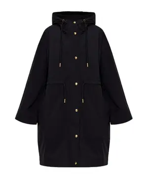 Moncler Zip-up Drawstring Jacket With Detachable Quilted Vest