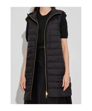 Moncler Zip-up Drawstring Jacket With Detachable Quilted Vest