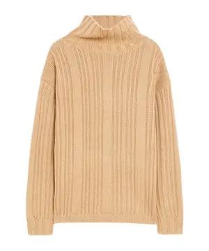Max Mara Vitalba Turtleneck Jumper - Camel