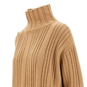 Max Mara Vitalba Turtleneck Jumper - Camel