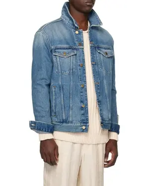 GOLDEN GOOSE Buttoned Denim Jacket - Blue