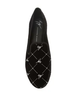 GIUSEPPE ZANOTTI Velvet Loafers